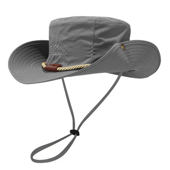 Bpyeka Unisex Wide Brim Sun Hat, Waterproof Quick Dry Foldable Outdoor ...