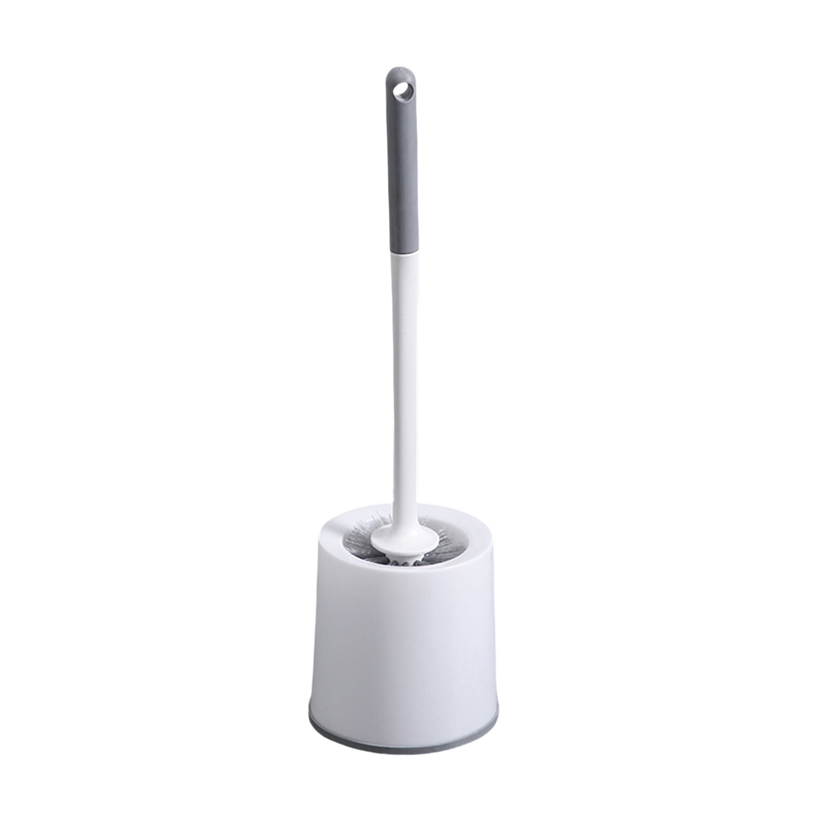 Bpyeka Wall-Mount Toilet Brush - Hygienic Splash-Free Design with Long ...