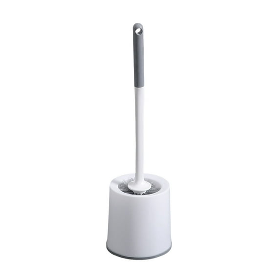 Bpyeka Wall-Mount Toilet Brush - Hygienic Splash-Free Design with Long ...