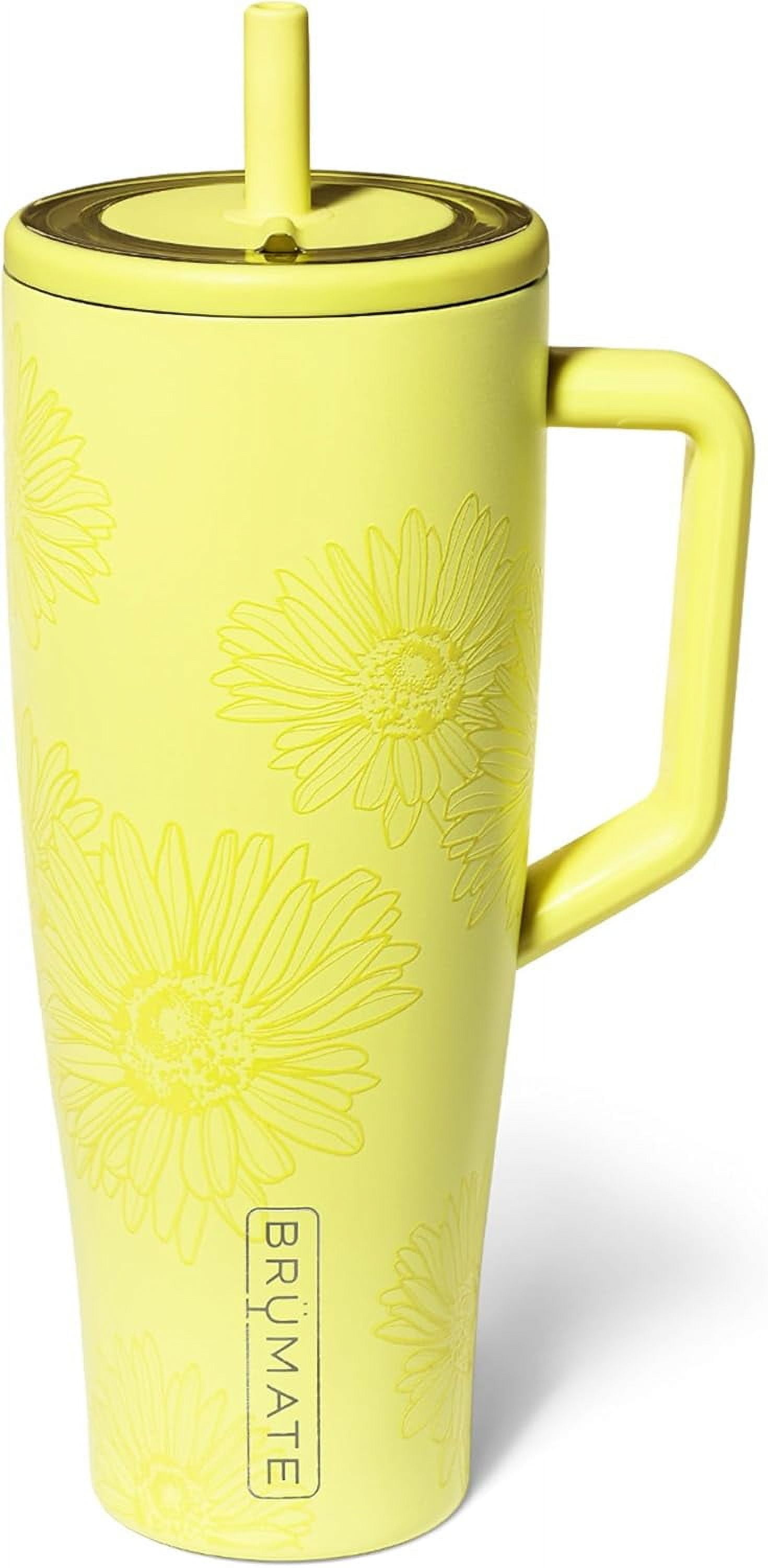 BrüMate Era 40 oz Tumbler with Handle and Straw | 100% Leakproof Insulated Tumbler with Lid and ...