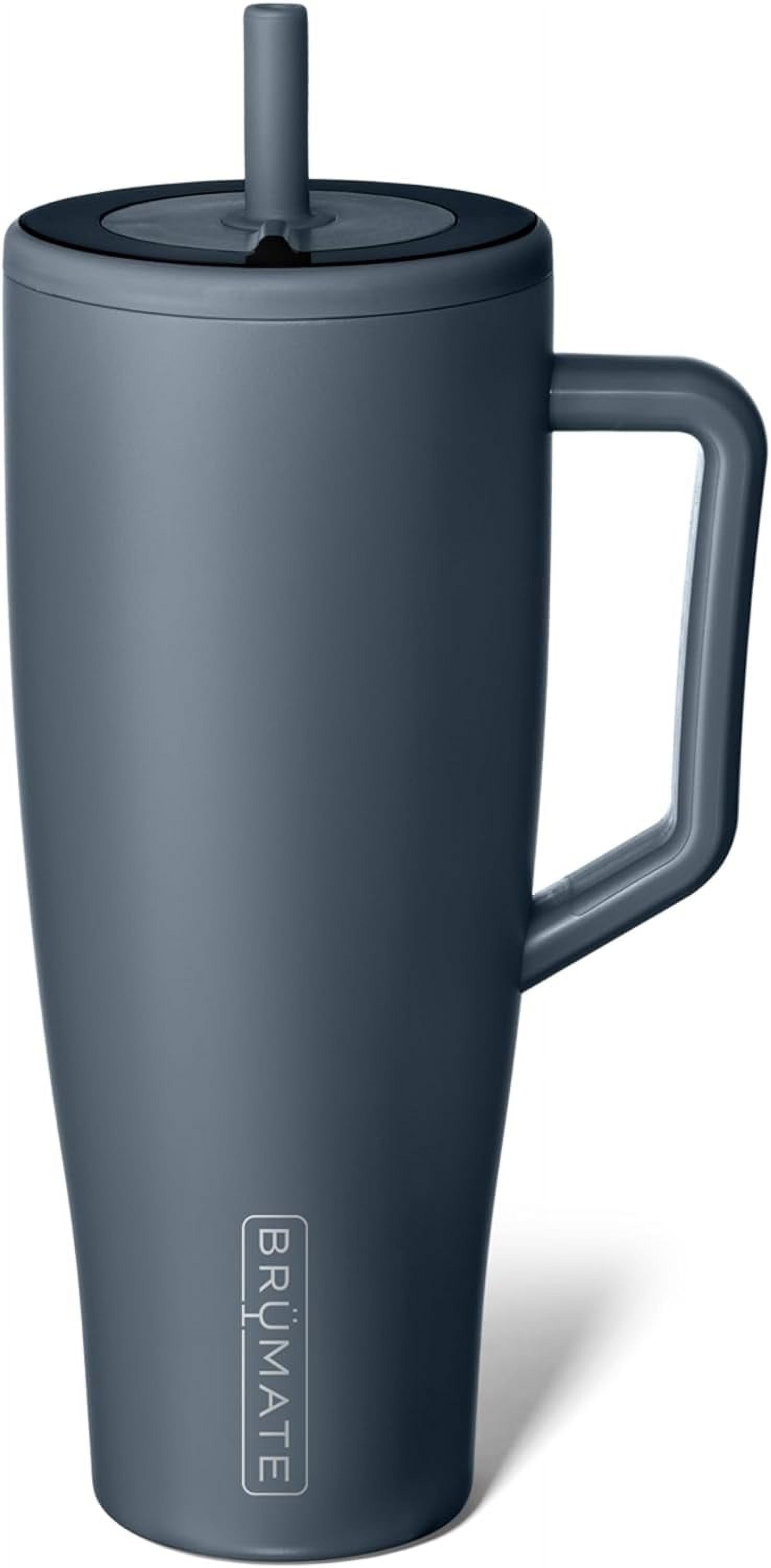BrüMate Era 40 oz Tumbler with Handle and Straw | 100% Leakproof Insulated Tumbler with Lid and ...