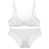 Bra Brief Sets Lace For Women Comfortable And Breathable Gathered ...