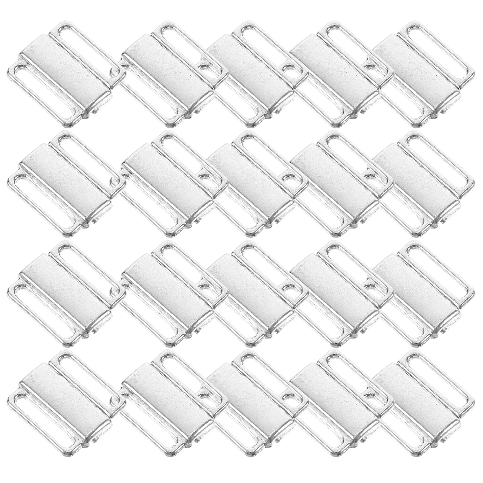 Bra Clasps Hooks for Women Made of Durable Alloy Silver Color 1Set ...