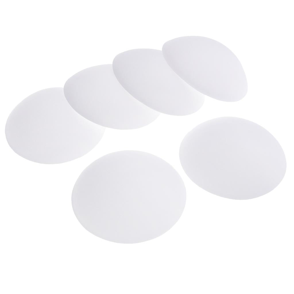 Bra Inserts 3 Pairs,Round Bra Pads Sew in Removable for Sports Bra ...