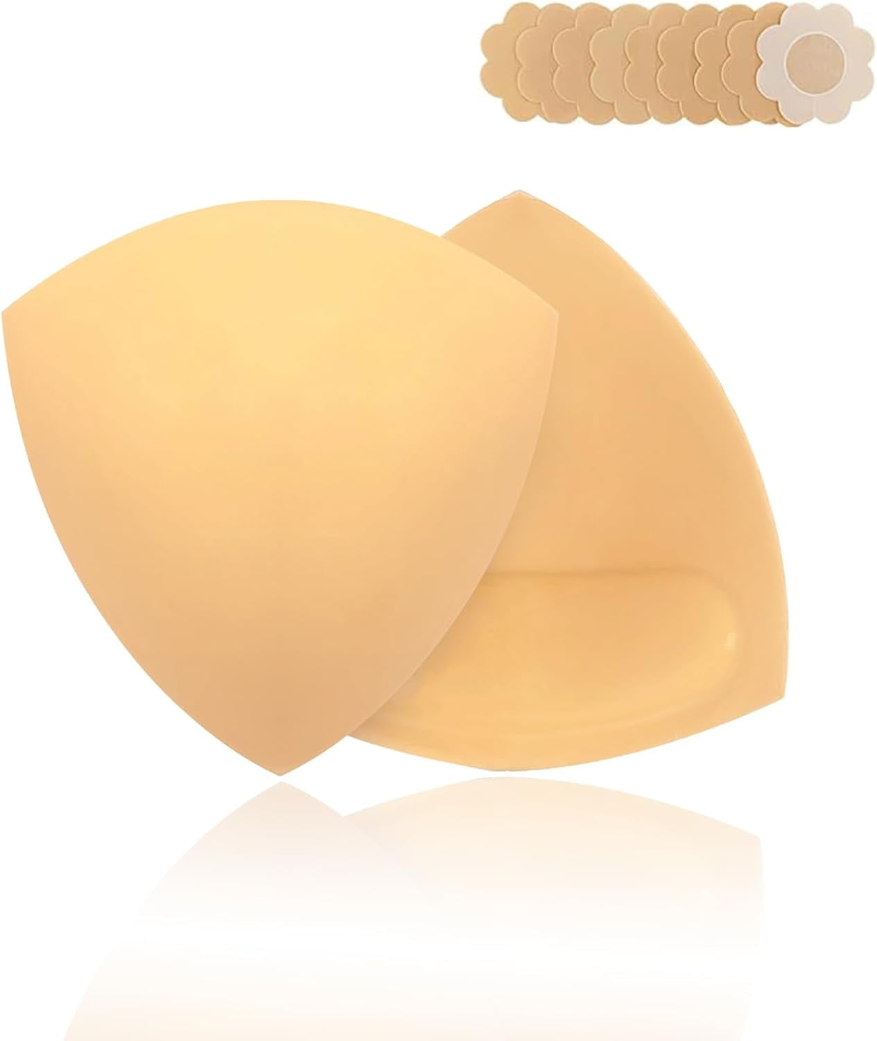 Bra Inserts Invisible Lift Inserts Double-Sided Sticky Bra Instantly ...