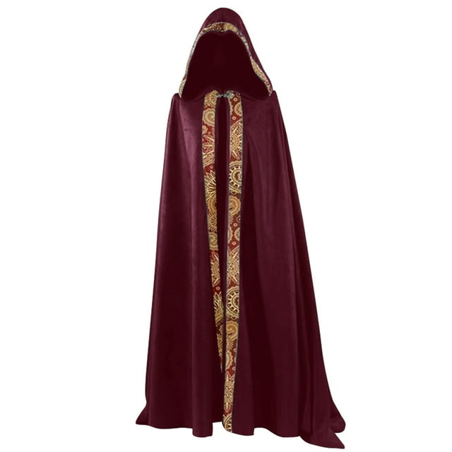 Bra Intimates5 Colors Long Cloak Medieval Church Loose Dress Cloak