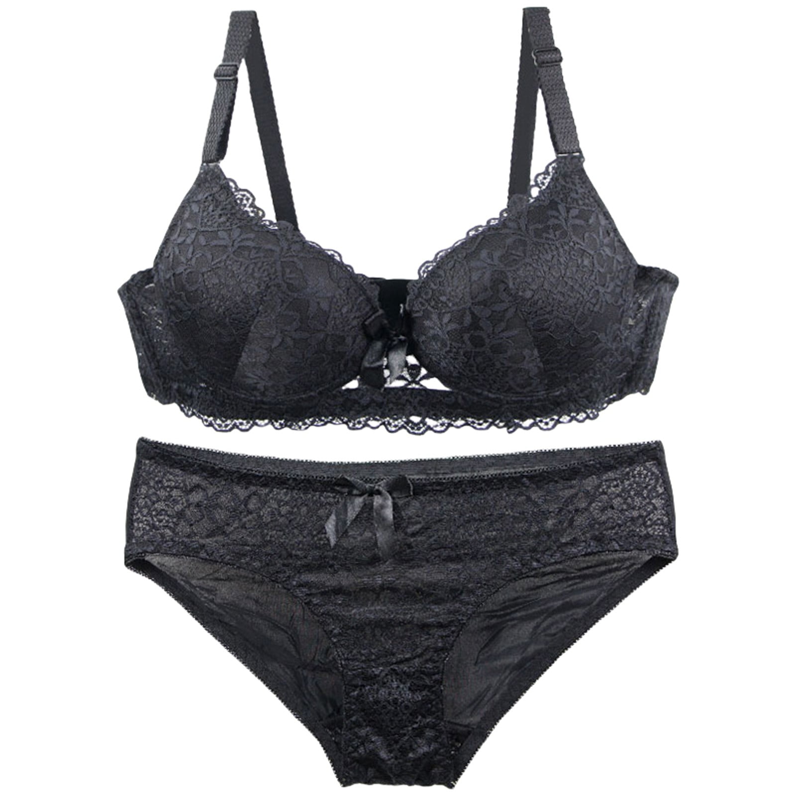 Bra and Knickers Sets Women Bra & Underwear Set Push up Bra Set Ladies ...