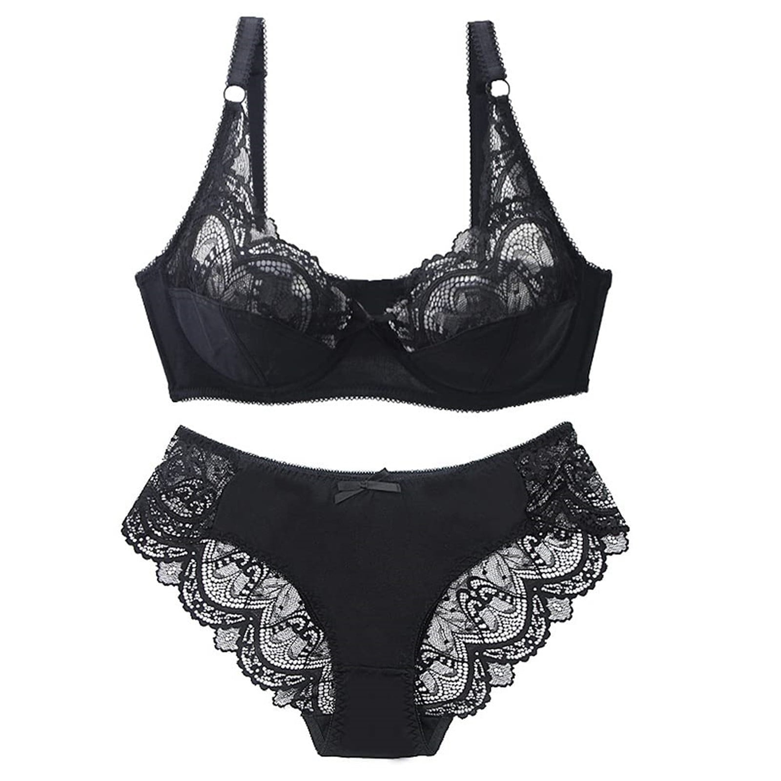 Bra and Knickers Sets Women Matching Bra and Knicker Sets Women's Two ...