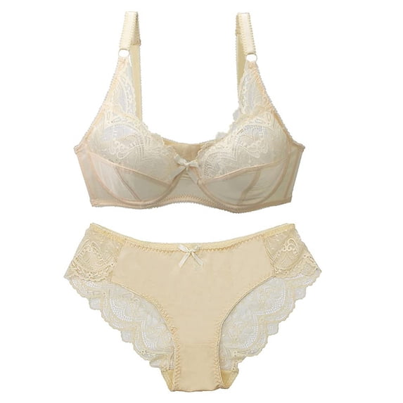 Bra and Knickers Sets Women Simple Bra and Panty Set Bra & Underwear ...