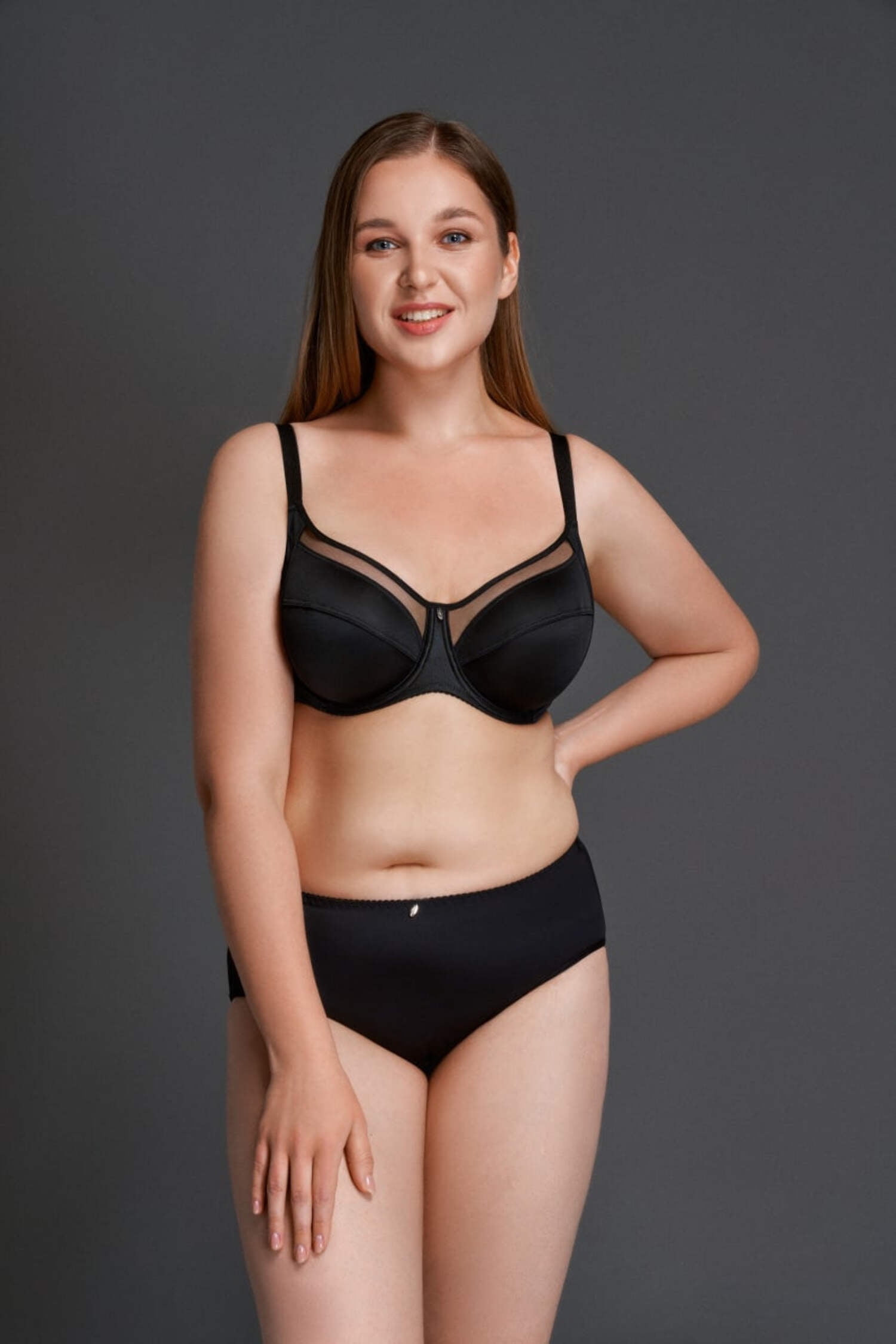 Bra Milavitsa 100150 - Underwired Soft Cup with Side Shaping Panel - Walmart.com