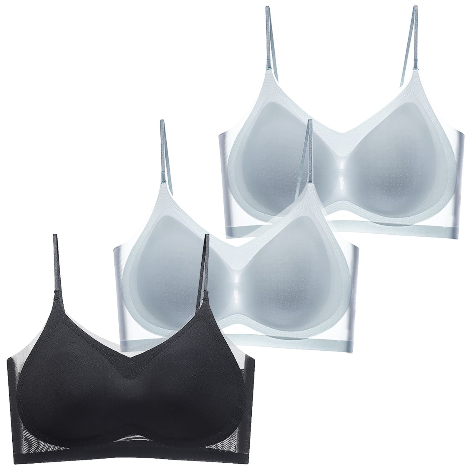 Bra Pack! Fadeal The Third Set of Strapless Women's Bras The Ice ...