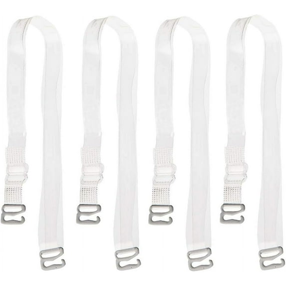 Bra Straps See-Through Transparent Adjustable Invisible Bra Straps ...