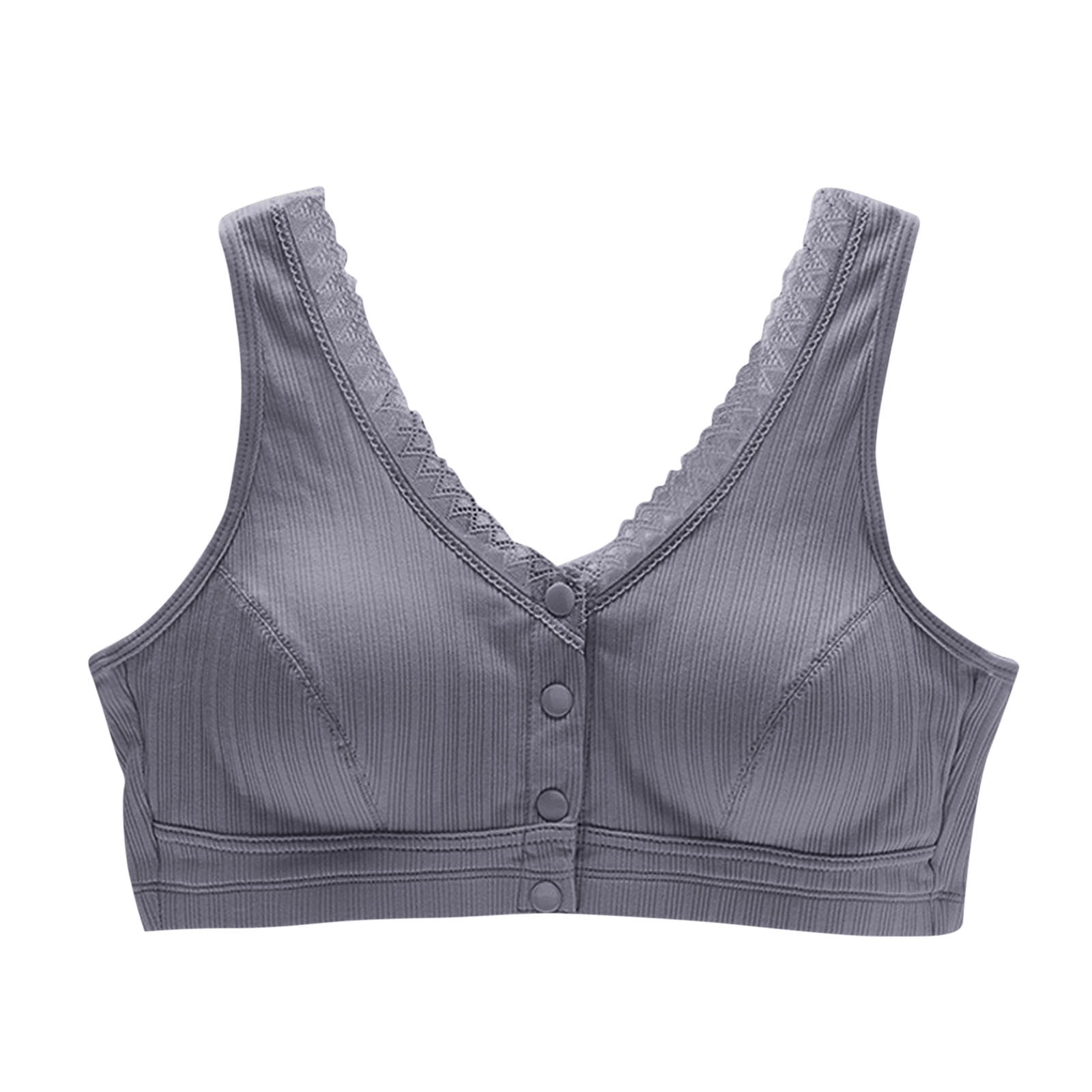 Bra No Underwire Sevevn Women's Solid Color Backless Sexy Seamless Push ...