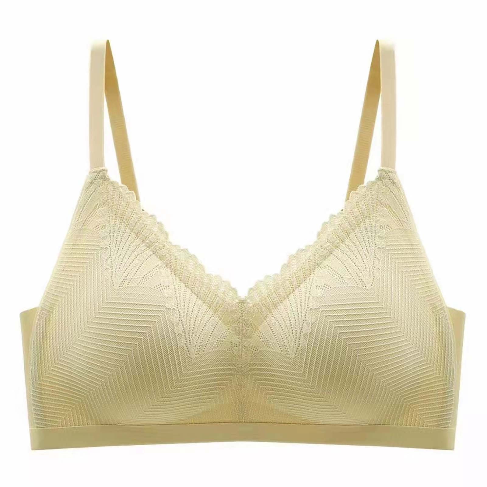 Bra No Underwire Women Bra Ultra-Thin Cup No Underwire Push up Sleep ...