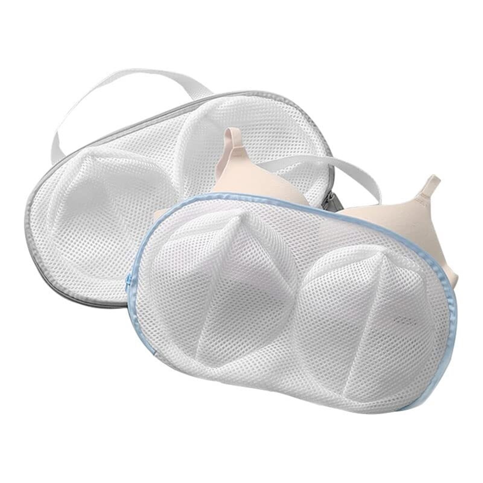 Bra Wash Bag Set of 2 Mesh Laundry Washing Bags with Premium Zipper for ...