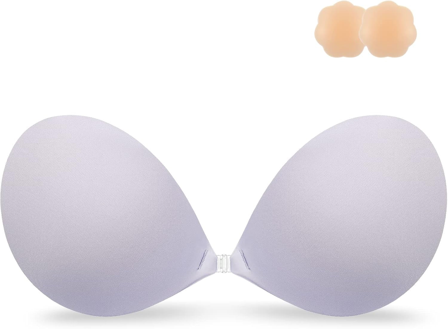 Bra Women's Strapless Backless Invisible Push up Silicone Bra with ...