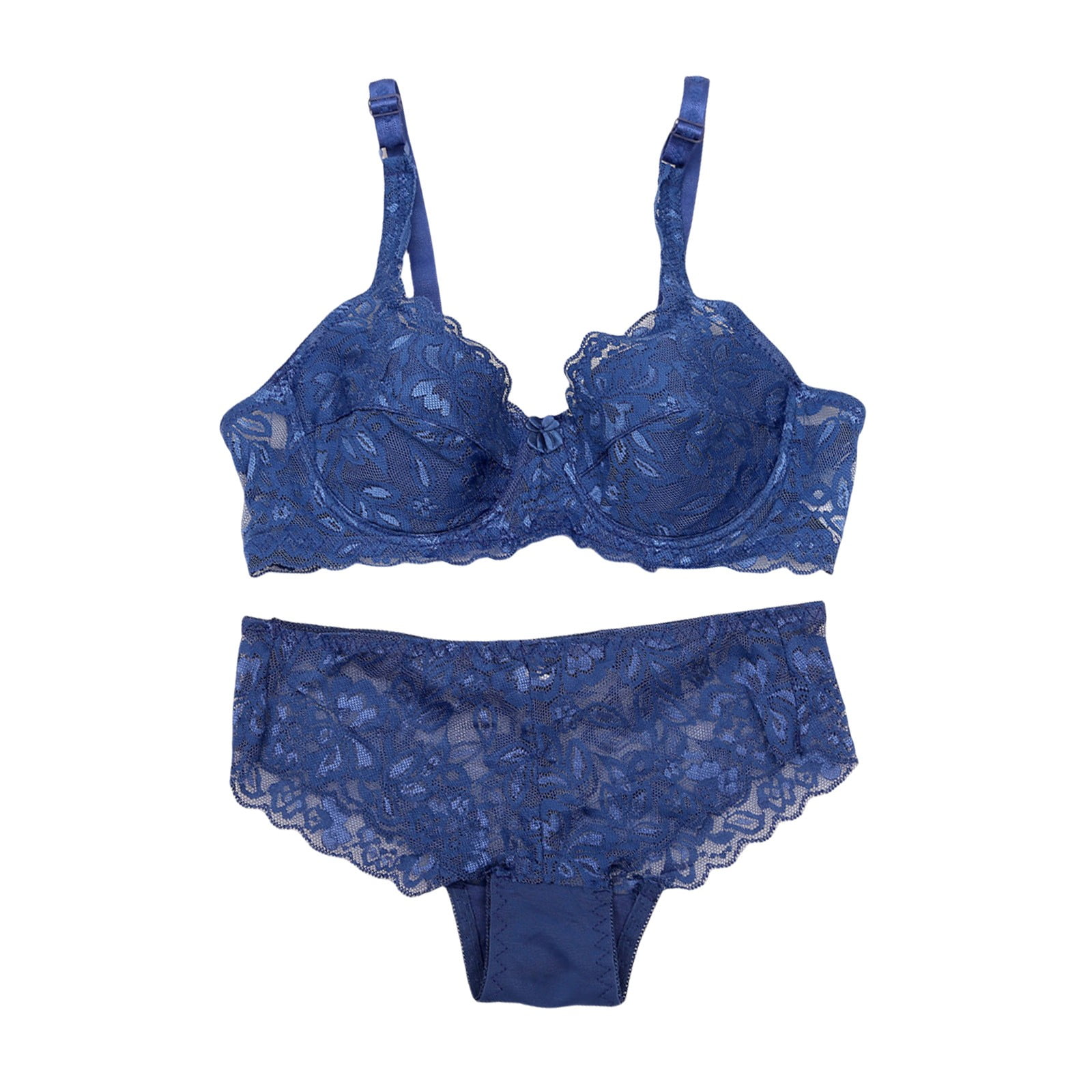 Bra and Panty Set, Prolriy Women's Underwire Lace Bras Push up Bra and ...