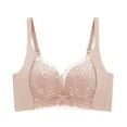 Bra for Women Comfort Strapless Full Coverage Plus Size Thin Style ...