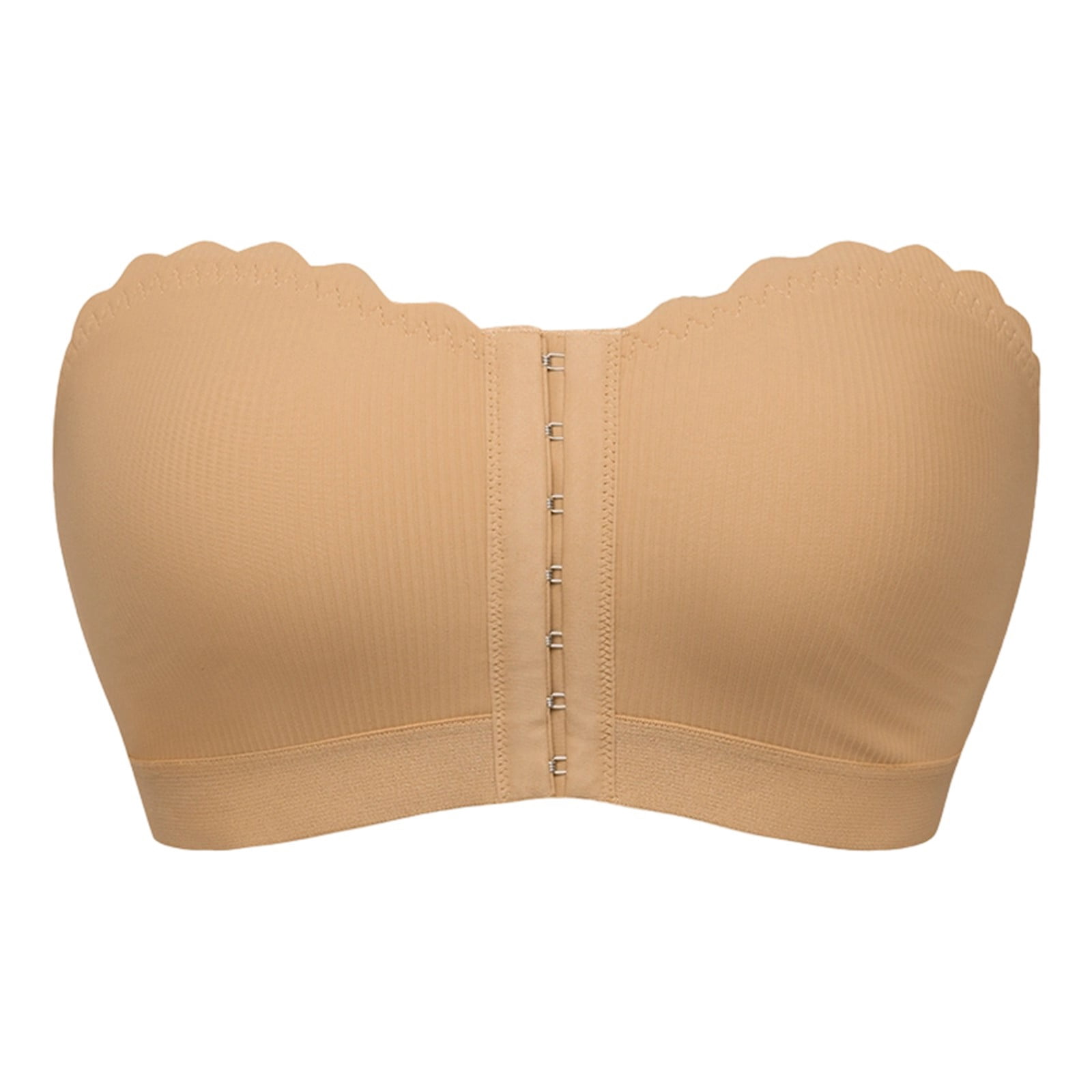 Bra for Women Front Closure Bra Strapless Bra with No Underwire ...