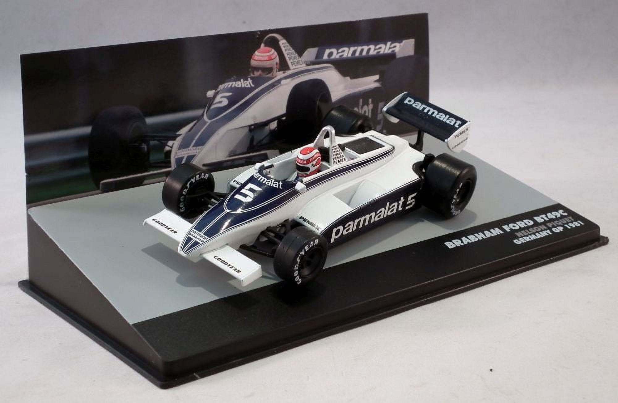 Brabham BT49 C Nelson Piquet (German GP 1984) 1:43 scale Diecast Model ...