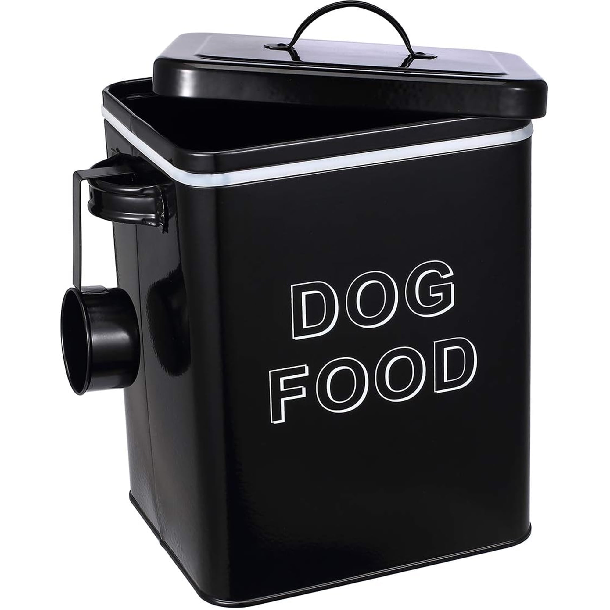 Brabtod Dog Food Storage Container Farmhouse Pet Food Storage ...