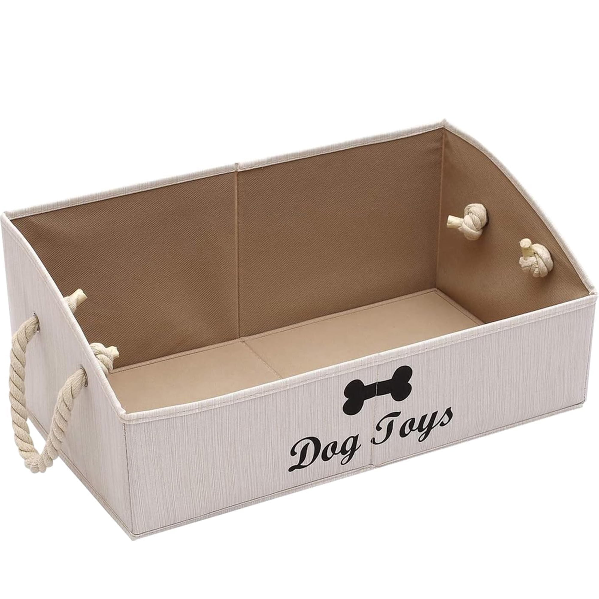 Brabtod Dog Toys Storage Bins-Foldable Fabric Trapezoid Organizer Boxes ...