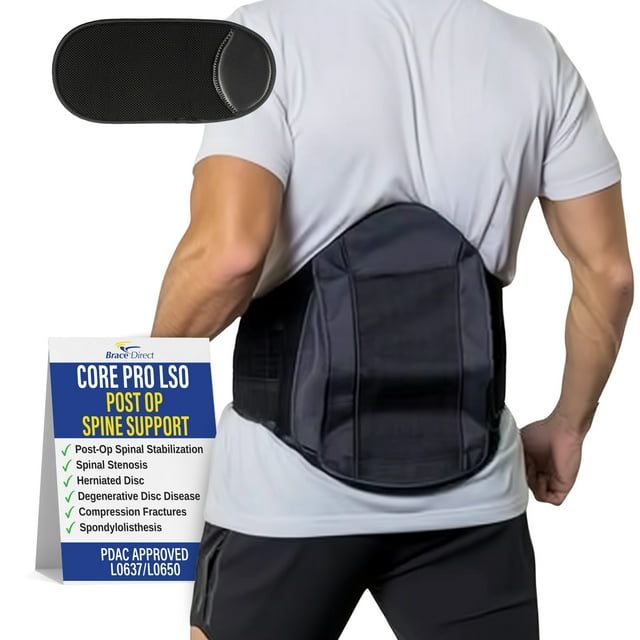 Brace Align Core Pro LSO – Lumbar Sacral Orthosis with 6:1 Pulley ...
