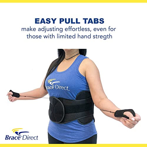 Brace Direct LSO Lower Back Brace for Back Pain Relief, Herniated ...