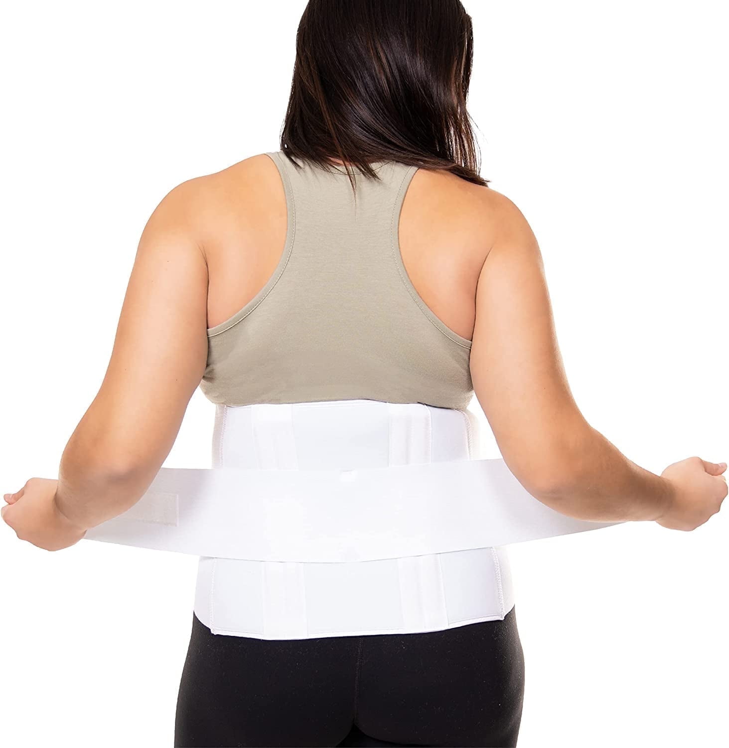 BraceAbility Plus Size Back Brace for Lower Back Pain - Bariatric ...