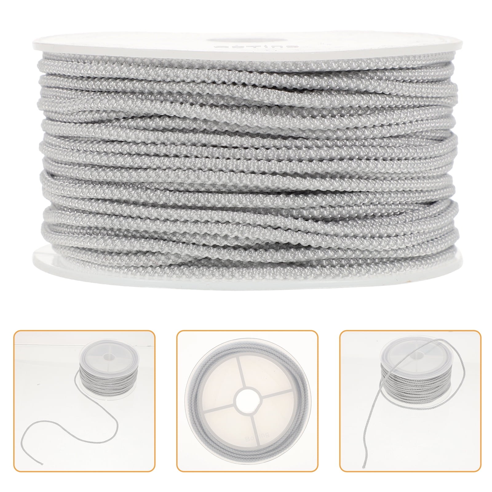 HAKIDZEL Craft Beading Wire Nylon 1 Roll 49.2FtX0.08In - Walmart.com