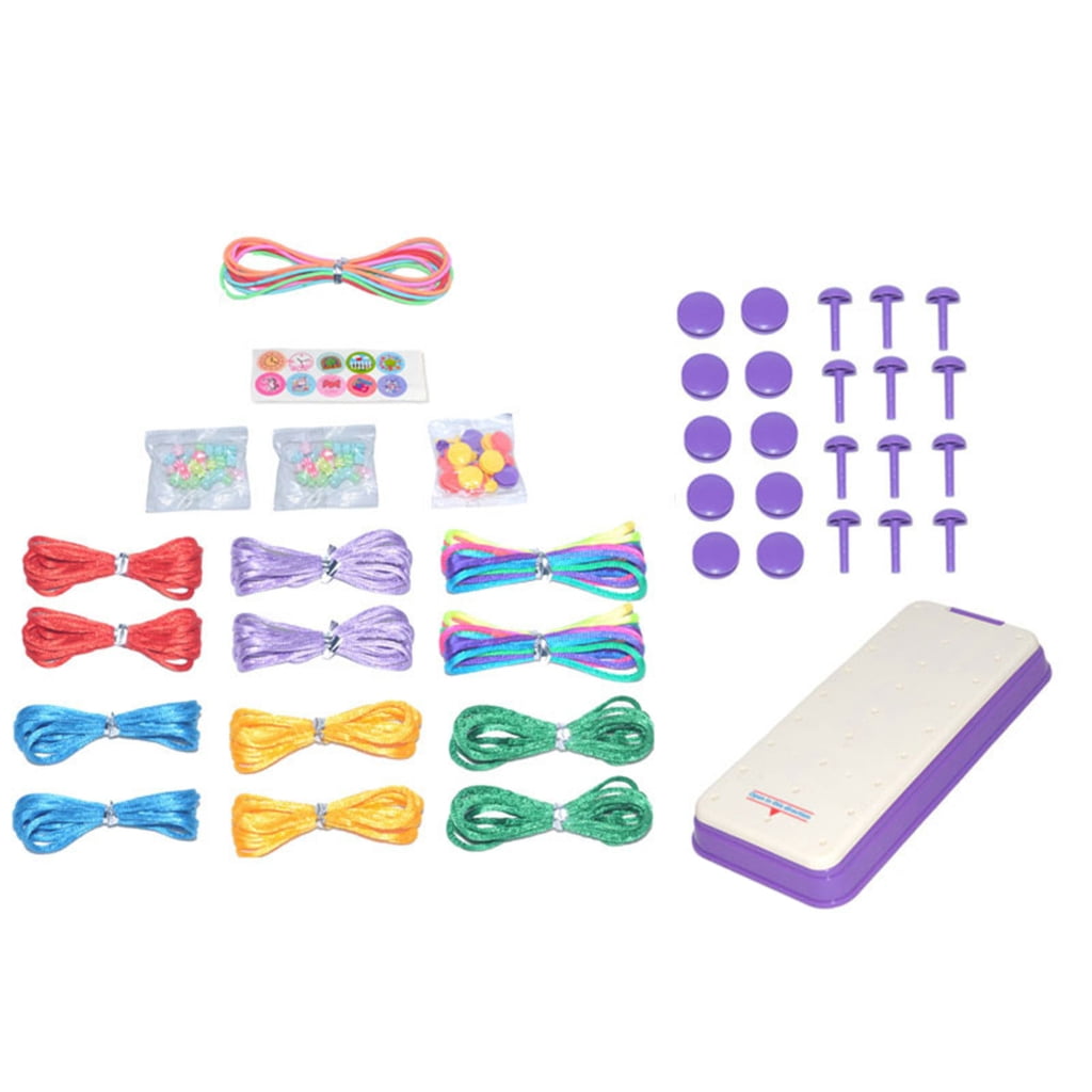 Bracelet Braiding Craft Set for Children Beginner Bracelet Jewelry ...