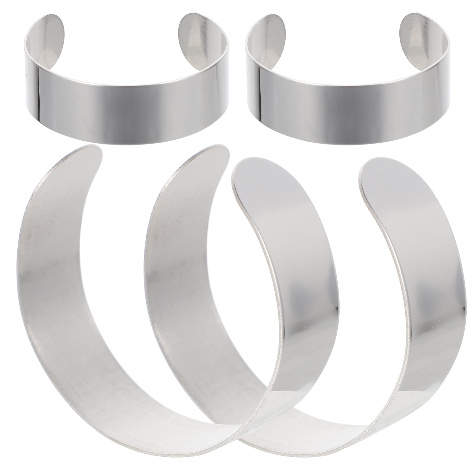 Bracelet Core 4 Pcs Blank Metal Blanks Jewlery Handmade Jewelry 304 ...