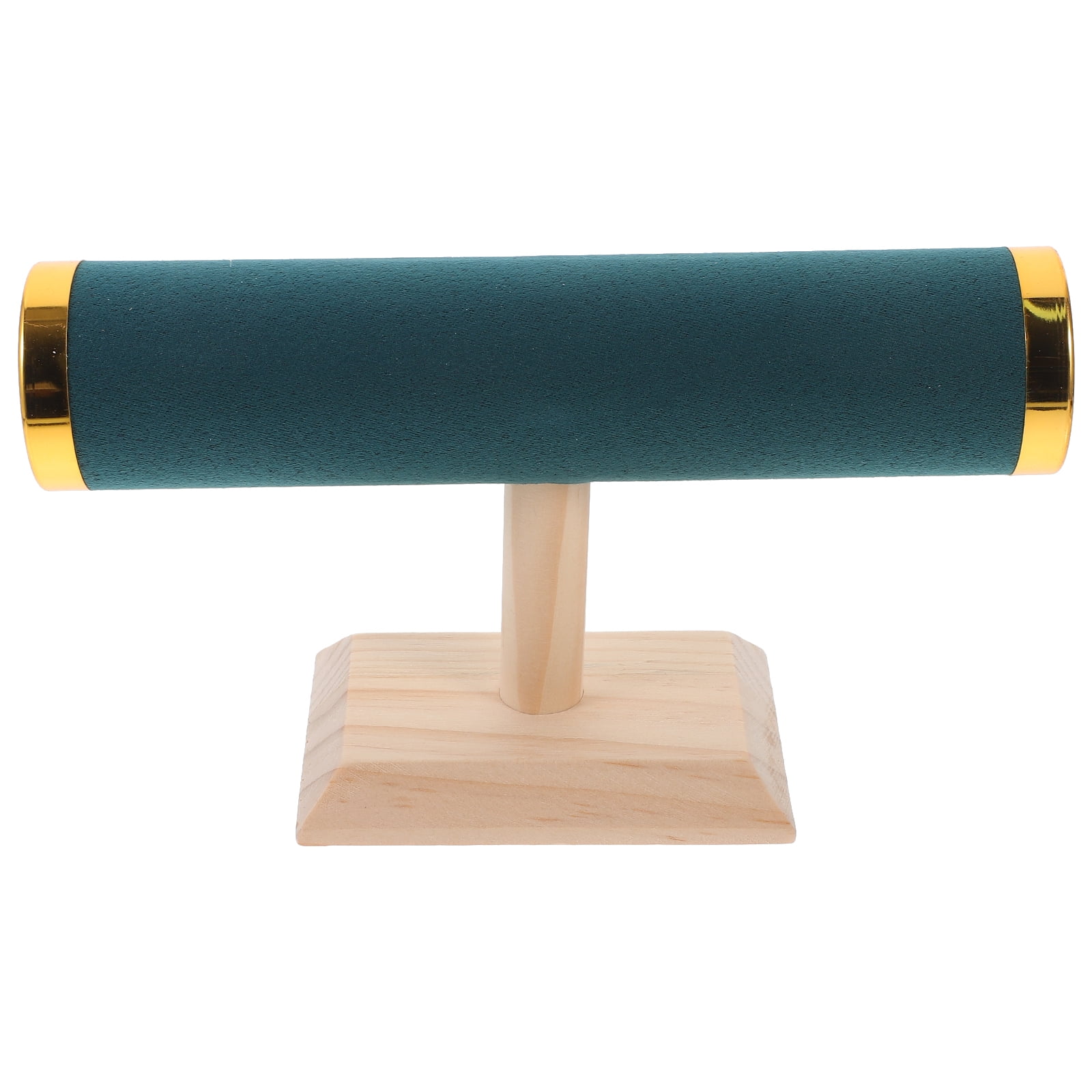 Bracelet Display Stand Bracelets Necklace Holder Solid Wood Flannel ...