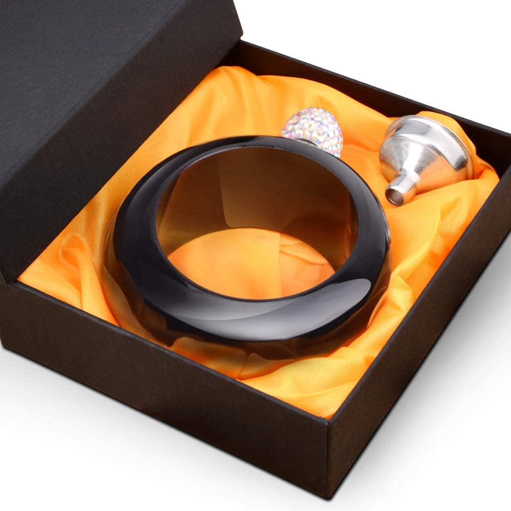 Bracelet Flask For Women,Booze Bangle Flask For Liquor Alcohol Wine,304 ...