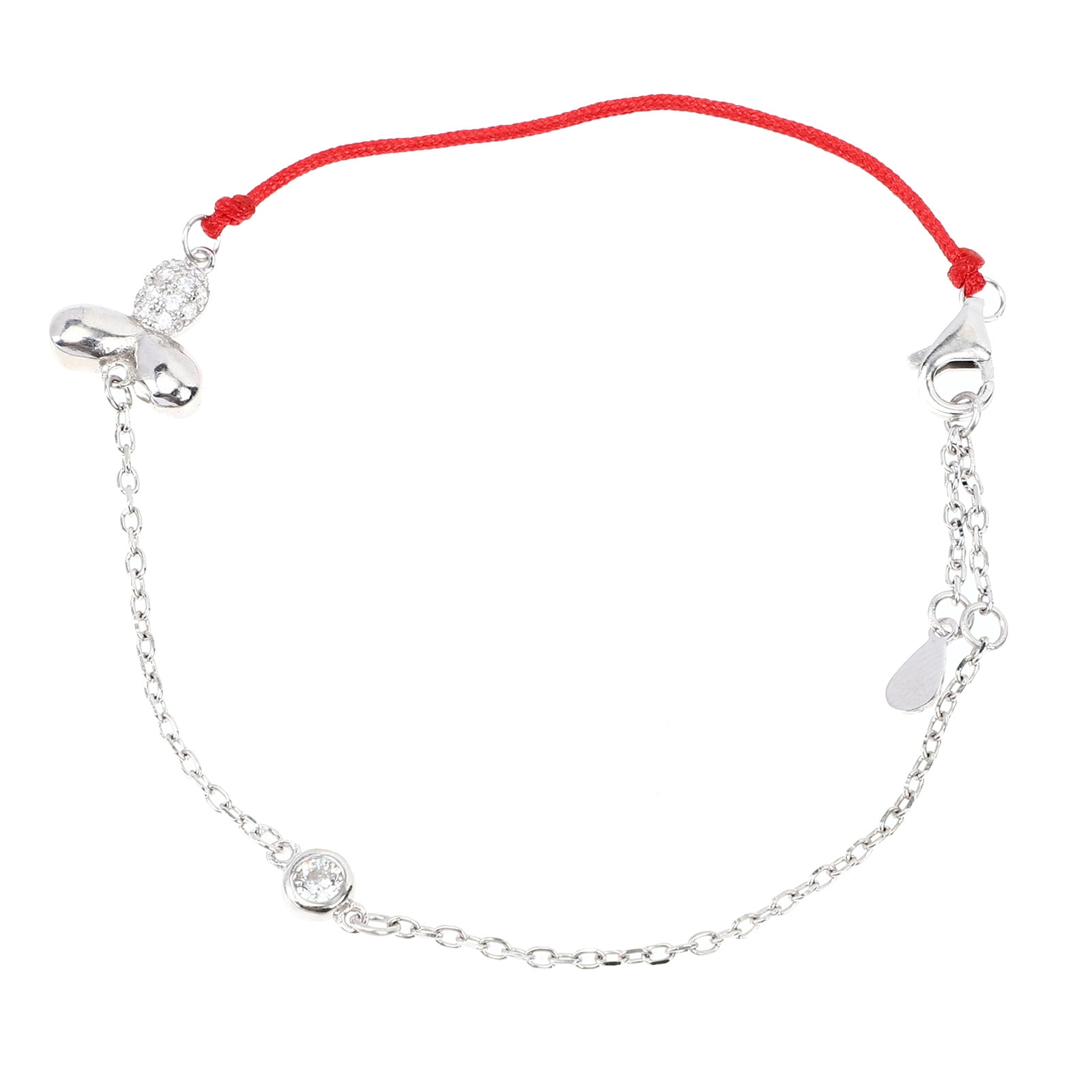 Bracelet Girl Wrist Chain Simple Bracelet Silver Wristband Hand Jewelry ...