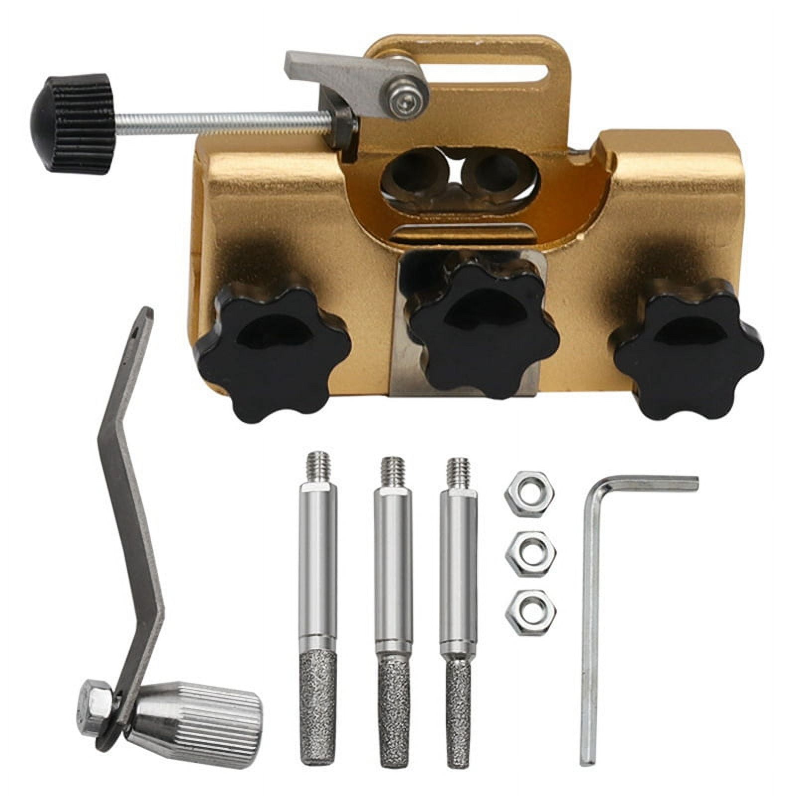 Bracelet Grinder Portable Hand-Cranked Chain Grinder Set Chain Clamp ...