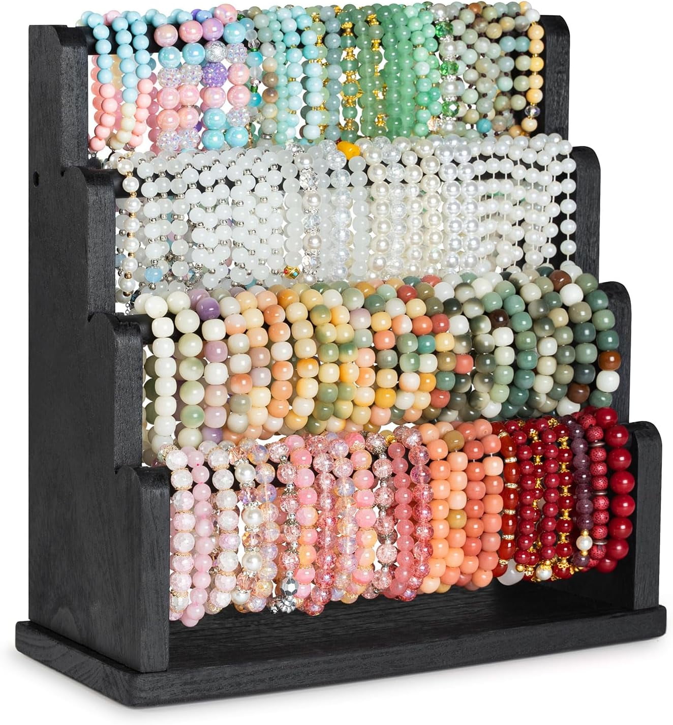 Bracelet Holder, 4 Tier Bracelet Organizer Storage For Bracelets ...