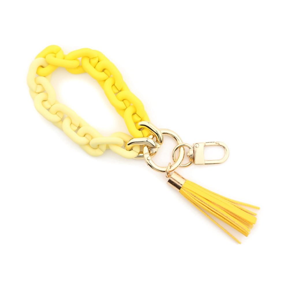 Bracelet Keychain Wrist Chain Keychain Wallet Keychain with Tassel ...