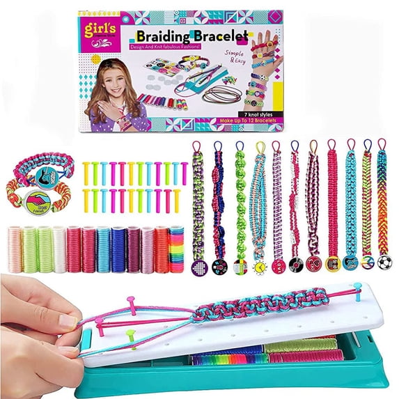 Bracelet Making Kits for Girls - Friendship Bracelet Kit DIY Arts and ...