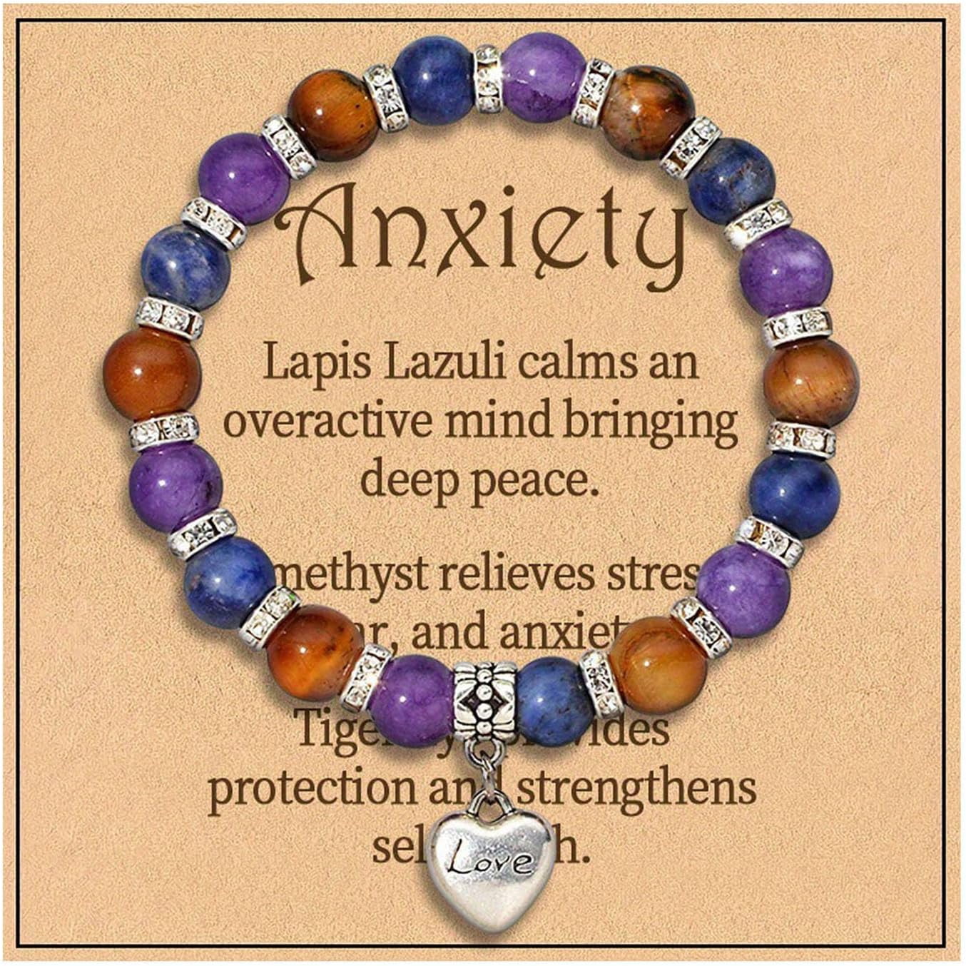 Bracelet Self Care for Woman, Get Well Gift after Surgery, Beaded Bracelet Stretch Jewelry ...