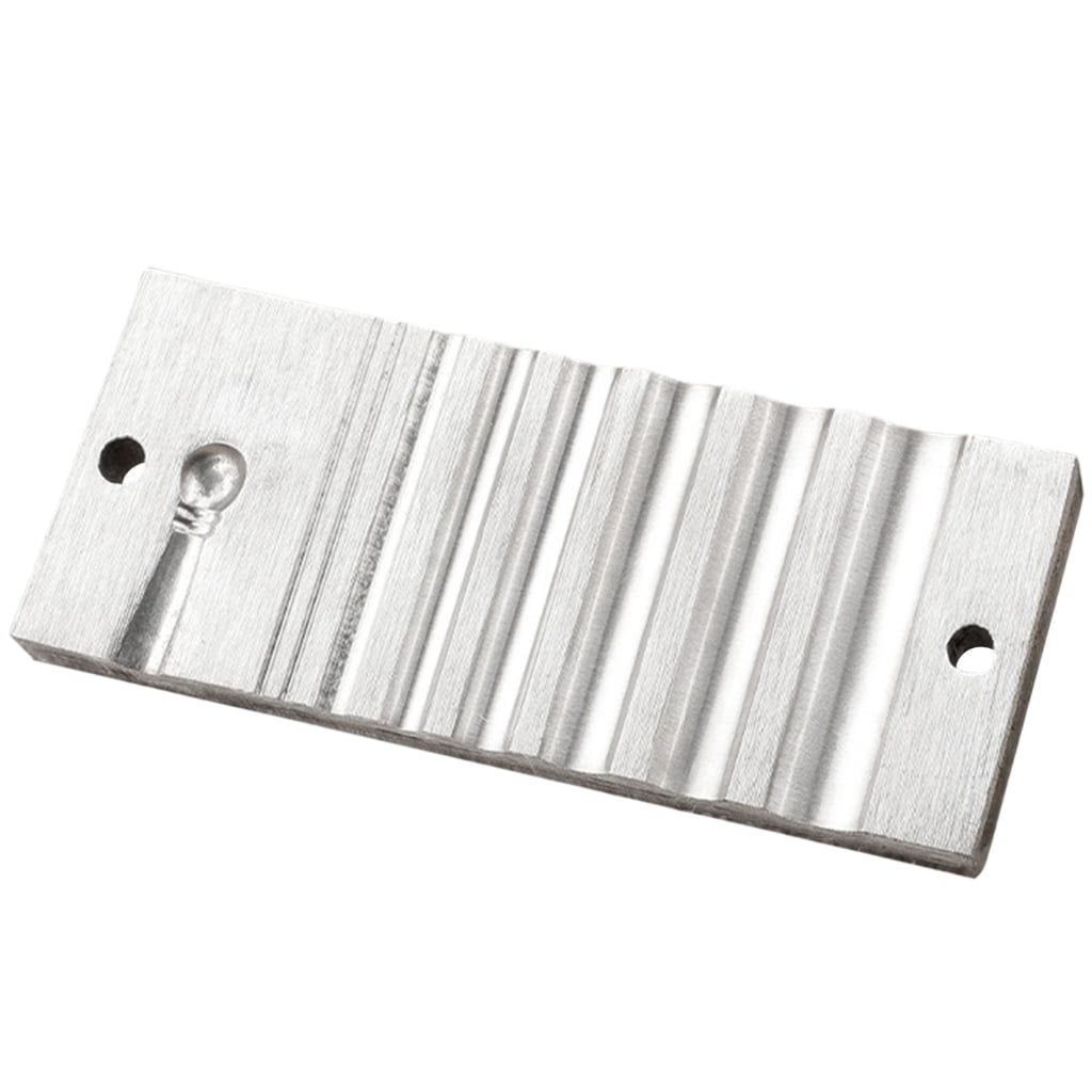 Bracelet Steel Grooves Swage Block Practical Semicircular Grooves ...