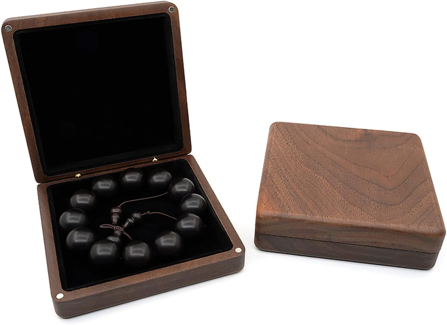 Bracelet Storage Box, Walnut Polished Bracelet Jewelry Box Bracelet ...