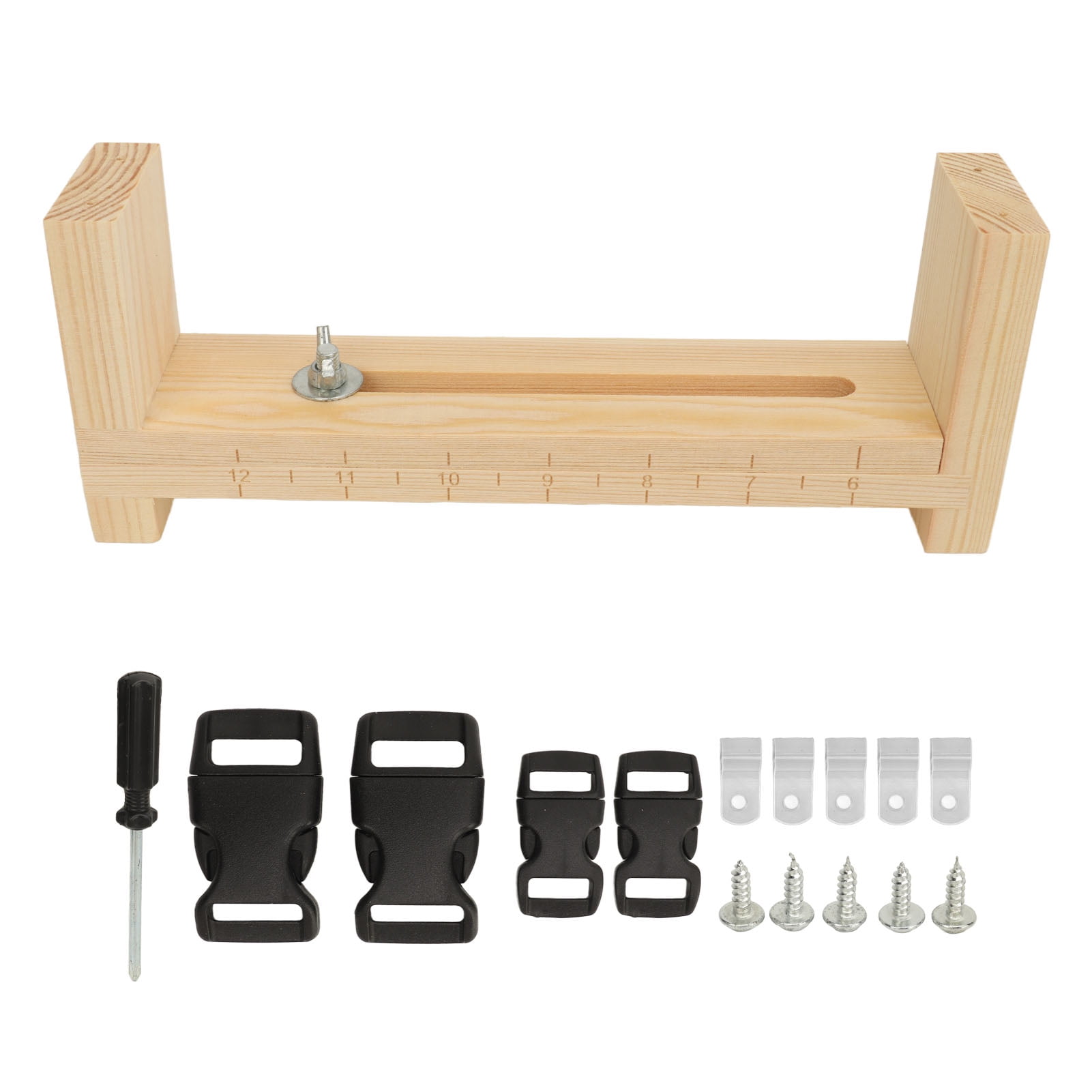 Bracelet Weaving Tool DIY Wood Portable Safe Simple Operation Paracord ...