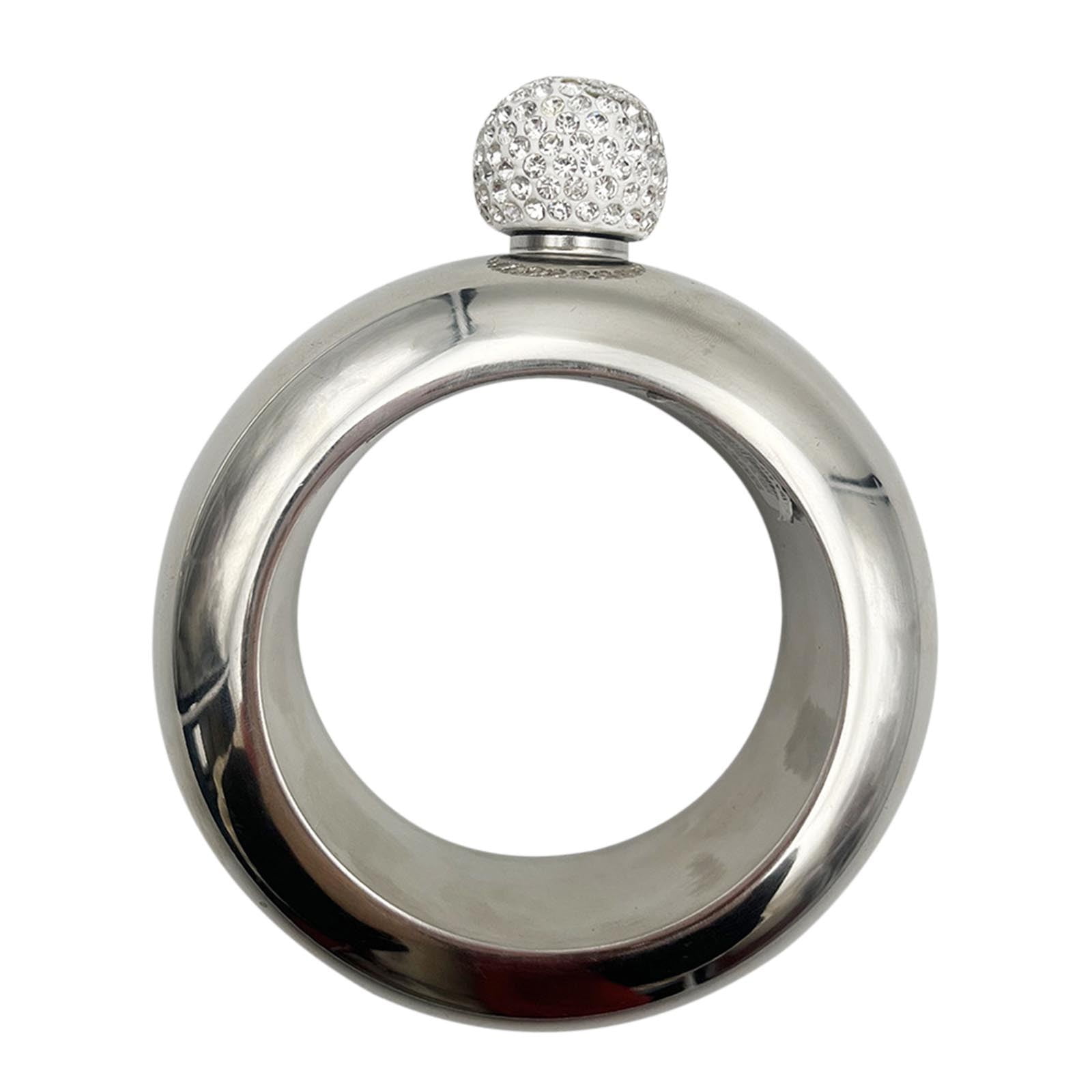 Bracelet Wine Bottle, 100ML Novelty Bracelet Hidden Wine Flask ...