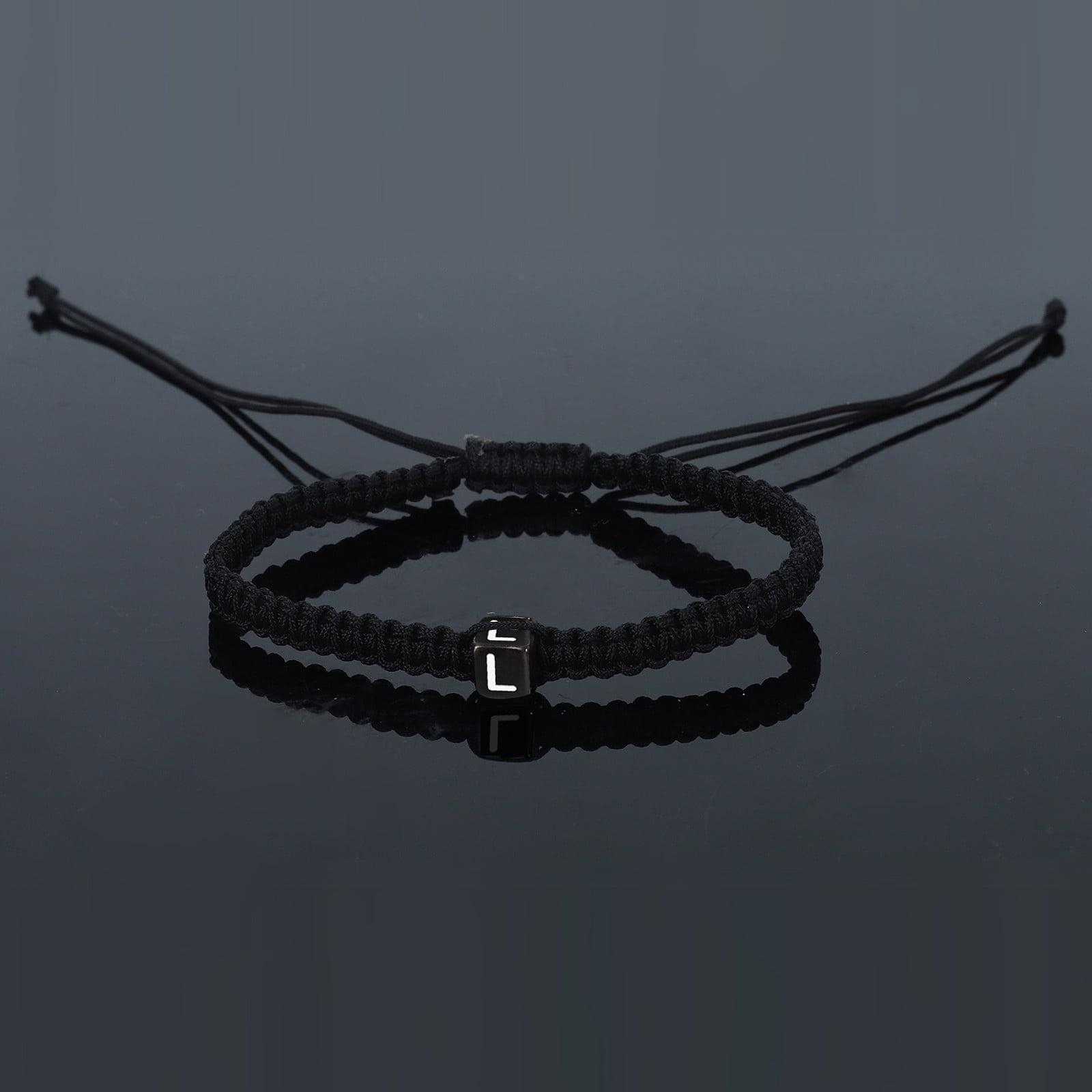 Bracelets Initial String Jewelry for Men Women Teens Minimalist Rope ...