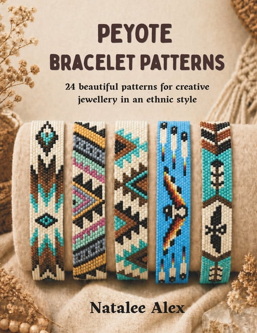 Bracelets Peyote Patterns Peyote Beaded Bracelets for Beginners: 24 ...