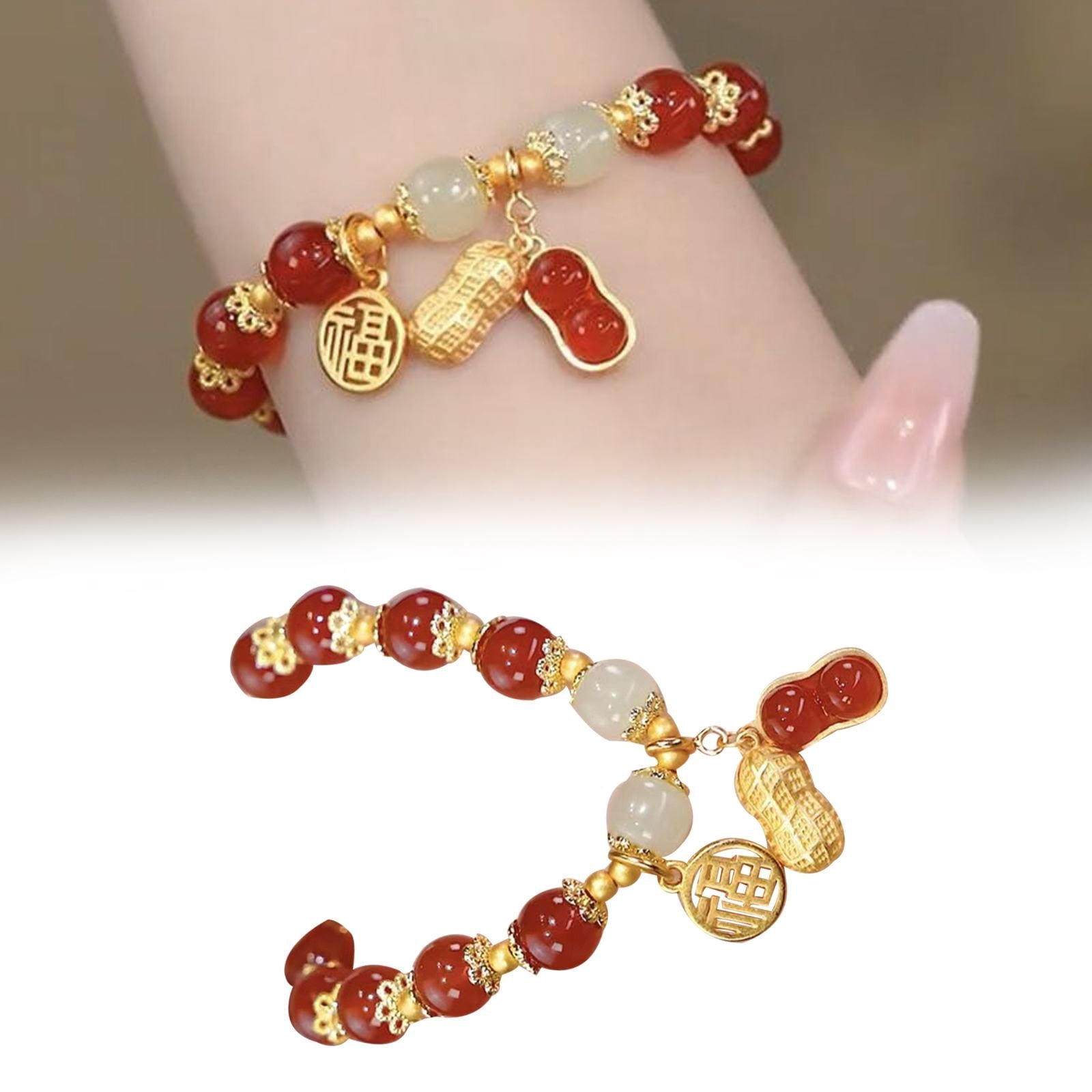 Bracelets for Women Bracelet Double Chain Hetian Jade Imitation ...