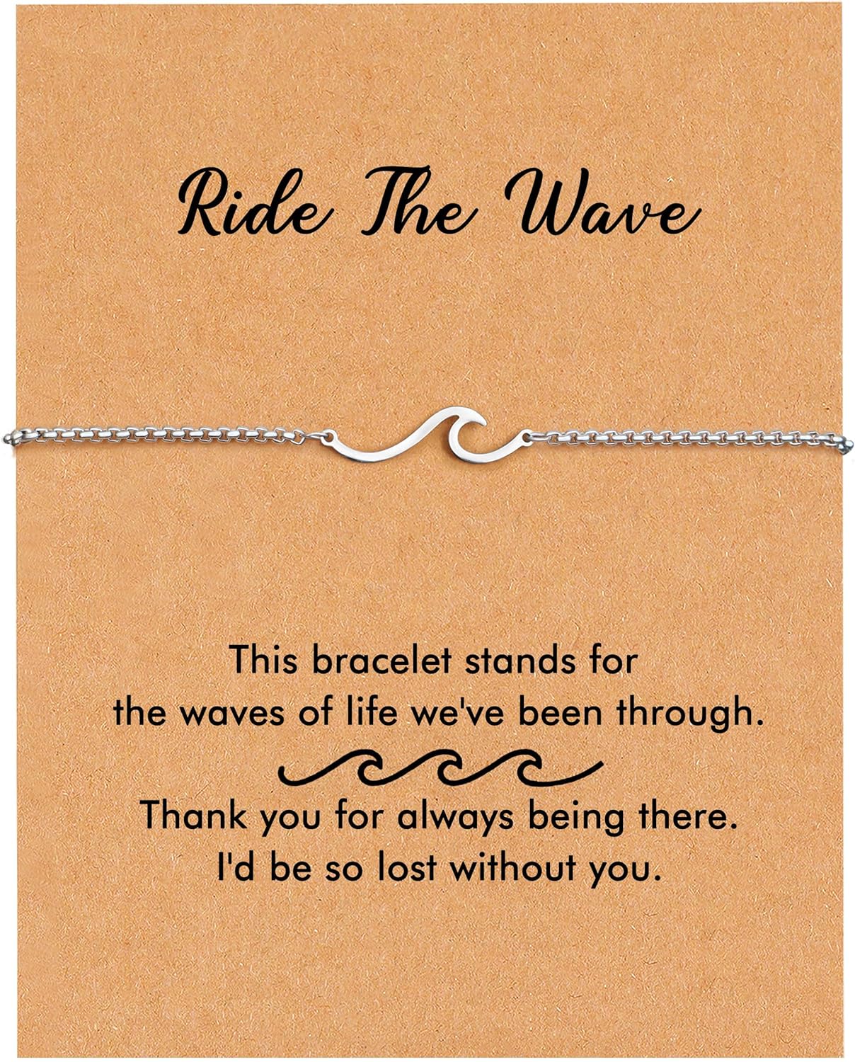Bracelets For Women, Evil Eye Sun Moon Wave Charm Bracelets For Women ...
