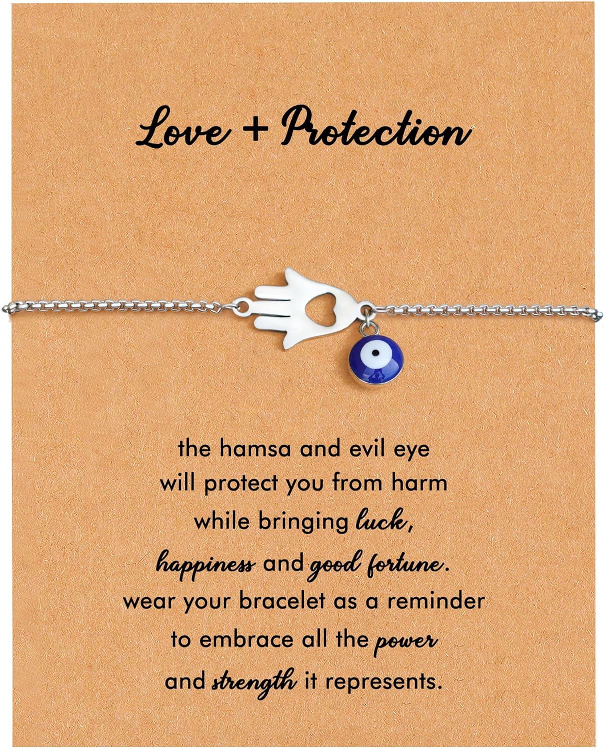 Bracelets For Women, Evil Eye Sun Moon Wave Charm Bracelets For Women ...