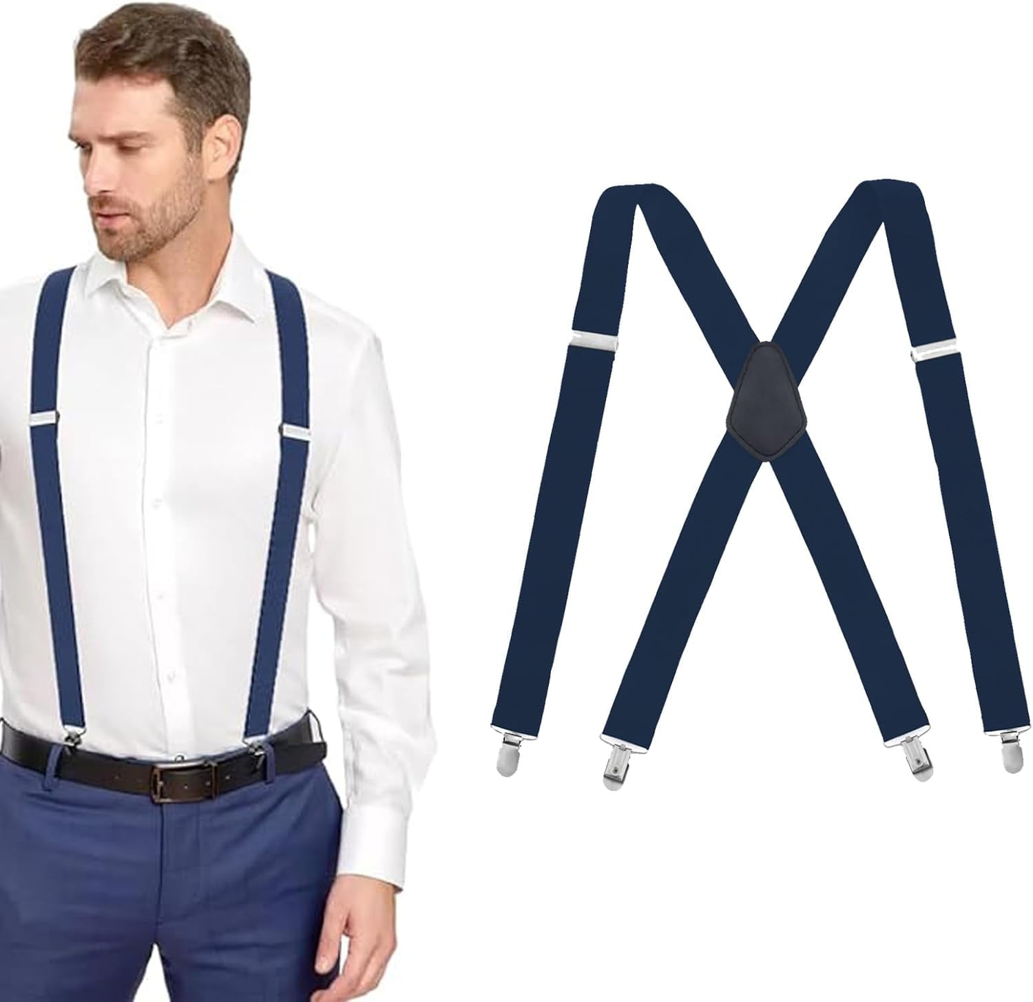 Braces for Men Trousers, Suspender Mens Braces for Trousers, Mens ...